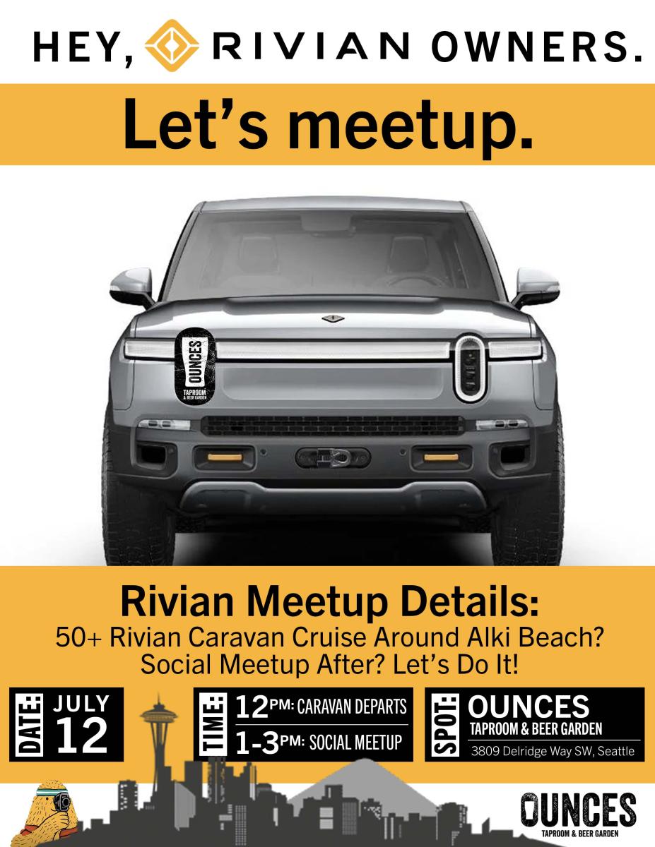 Rivian Meetup | Seattle Area Family Fun Calendar | ParentMap